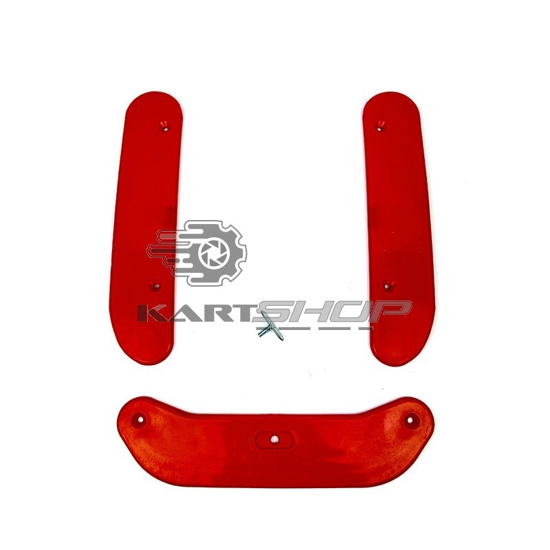 Kit de protection châssis nylon Rouge ou Noir - KART SHOP FRANCE - Site ...